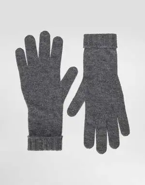 Dolce & Gabbana Cashmere Knit Gloves Hats And Gloves