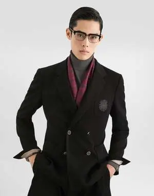 Dolce & Gabbana Portofino Double-breasted Jersey Jacket