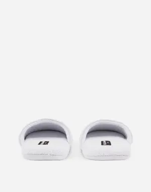 Dolce & Gabbana Cotton Terry Slippers Cotton Slippers