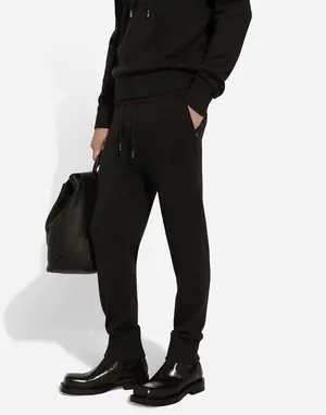 Dolce & Gabbana Wool Jogging Pants Pants And Shorts - Grey