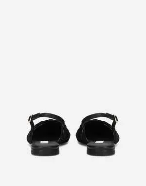 Dolce & Gabbana Slingback Shoes Viscose
