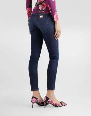 Dolce & Gabbana Skinny Denim Jeans Denim And Jeans Multi-colored