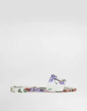 Dolce & Gabbana Rubber Sliders - Print