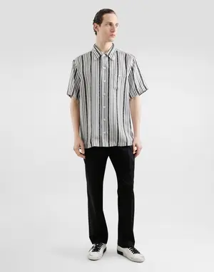 Dolce & Gabbana Silk Shirt With Tie Shirts
