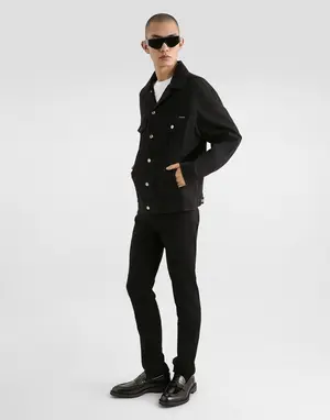 Dolce & Gabbana Giubbotto Denim Multi-colored Cotton