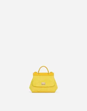 Dolce & Gabbana Mini Sicily Handbag Accessories - Yellow
