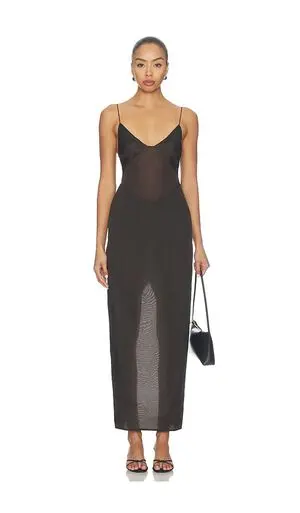 EAVES Idunn Maxi Dress In . Also - Olive