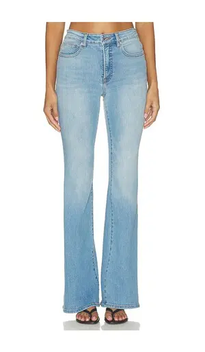 Good American Good Legs Flare Jeans In . Also - Blue