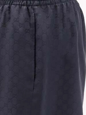 Gucci Primavera Gg Silk Shorts
