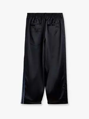 ADIDAS Y-3 Technical Fabric Trousers With Iconic Side Stripes