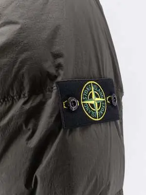 Stone Island Garret Dyed Crinkle Reps Ny Down Jacket - Grey