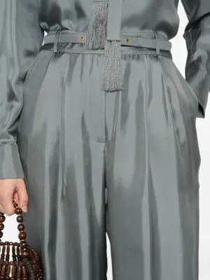 Zimmermann Silk Wide-leg Trousers