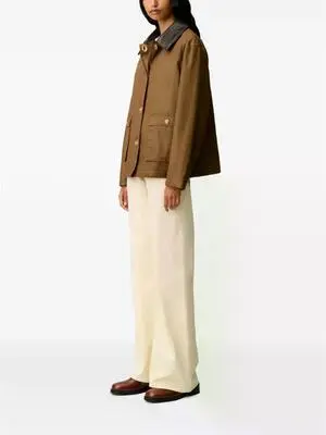 Claudie Pierlot Short Waxed Parka