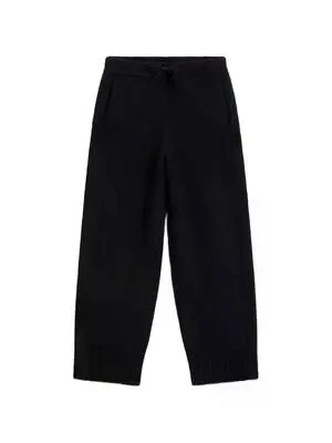 Woolrich Drawstring-waist Knit Trousers - Black