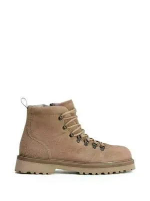 Woolrich Suede Hiking Boots - Neutrals