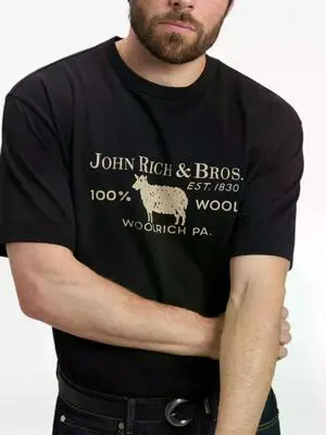 Woolrich Graphic-print Heavy Jersey T-shirt