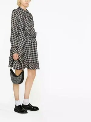 Kenzo Gingham-check Midi Dress