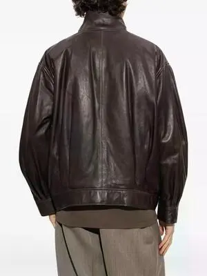 ARMA Paulo High-neck Leather Jacket