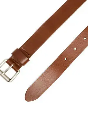 Carhartt Work In Progress Leather Rectangle-buckle Belt