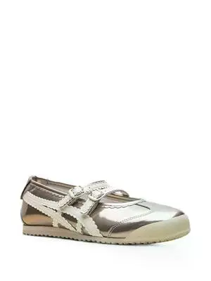 Onitsuka Tiger Mexico 66 Tgrs Scalloped Sneakers - Silver