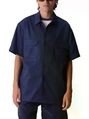 FORTELA Hap Short-sleeve Twill Shirt
