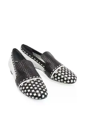 STUART WEITZMAN Riviera Woven Loafers