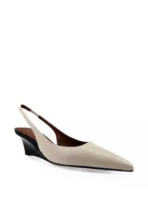 MADISON MAISON Loux Slingback Wedge Pumps
