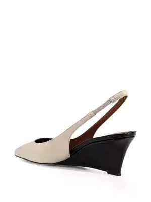 MADISON MAISON Loux Slingback Wedge Pumps