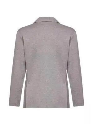 LARDINI Peak-lapel Double-breasted Blazer