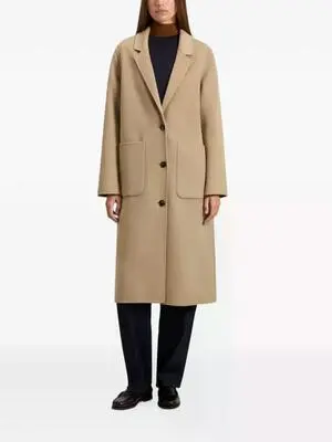 Woolrich Virgin-wool Notch-lapel Coat