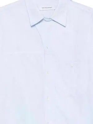 KIKO KOSTADINOV Asymmetric-front Pocket-detail Shirt