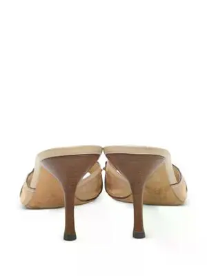 Gucci Horsebit High Heel Slide Sandals