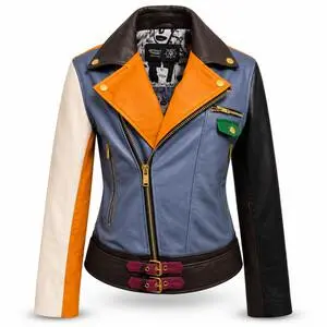 ZASTASTUDIO Artifact Theory Biker Leather Jacket - Black