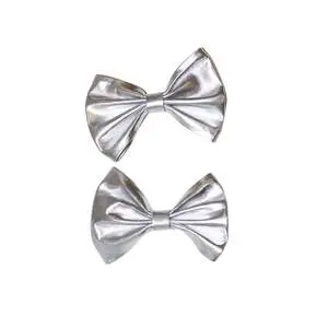 BLANKENS Clip On Bows The Jennie - Silver