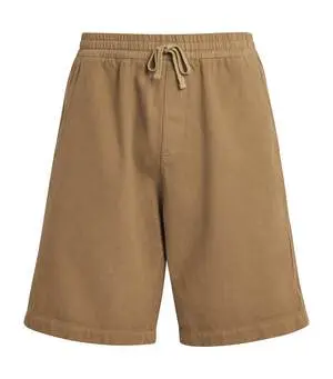 A.p.c. Cotton Jackson Shorts - Beige