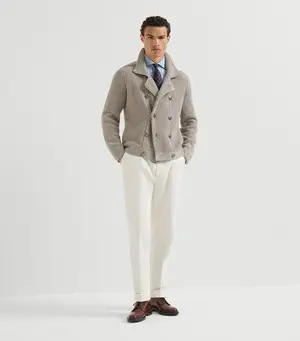 Brunello Cucinelli Cashmere Double-breasted Cardigan