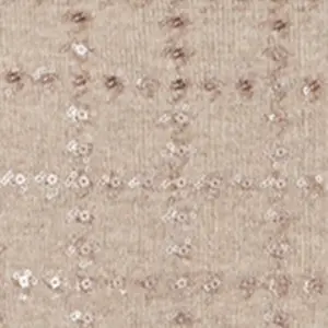 Brunello Cucinelli Cashmere Sequin Check Knit T-shirt