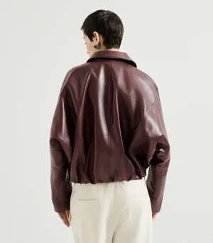 Brunello Cucinelli Nappa Leather Jacket