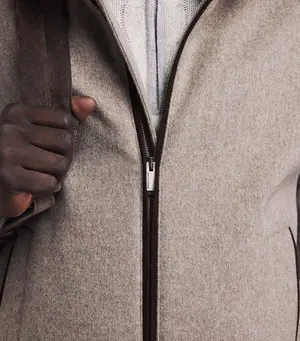 Paul & Shark Cashmere Padded Bomber Jacket