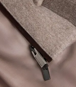 Paul & Shark Cashmere Padded Bomber Jacket
