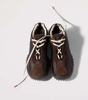Miu Miu Technical Fabric & Suede Bubble Sneakers