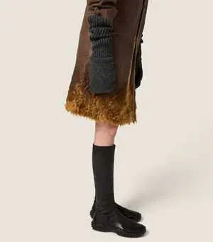 Miu Miu Stretch Nappa Leather Knee-high Boots