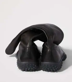 Miu Miu Stretch Nappa Leather Knee-high Boots