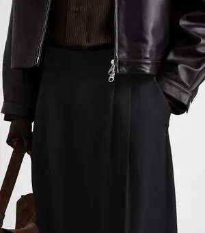 Studio Nicholson Double Pleated Barrel-leg Trousers
