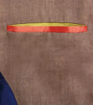 Paul Smith Wool-linen Stand-collar Blazer