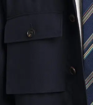 Paul Smith Worsted Wool Overshirt