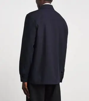 Paul Smith Worsted Wool Overshirt