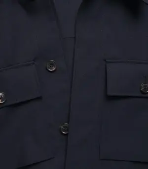 Paul Smith Worsted Wool Overshirt