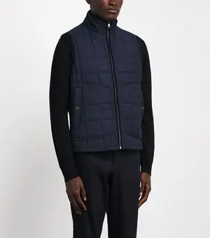 Pal Zileri Reversible Padded Gilet