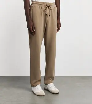 Pal Zileri Cotton-blend Drawstring Sweatpants